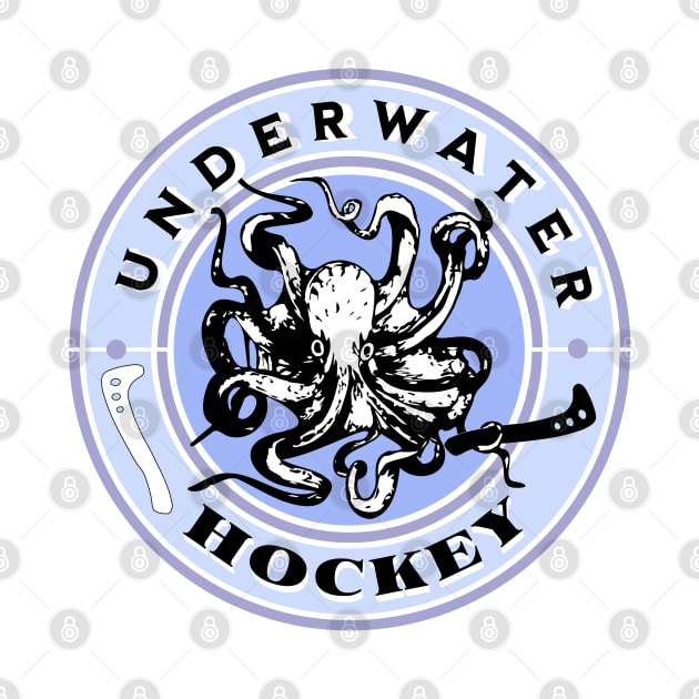 Underwater hockey "Octopush" design - Underwater Hockey - T-Shirt ...