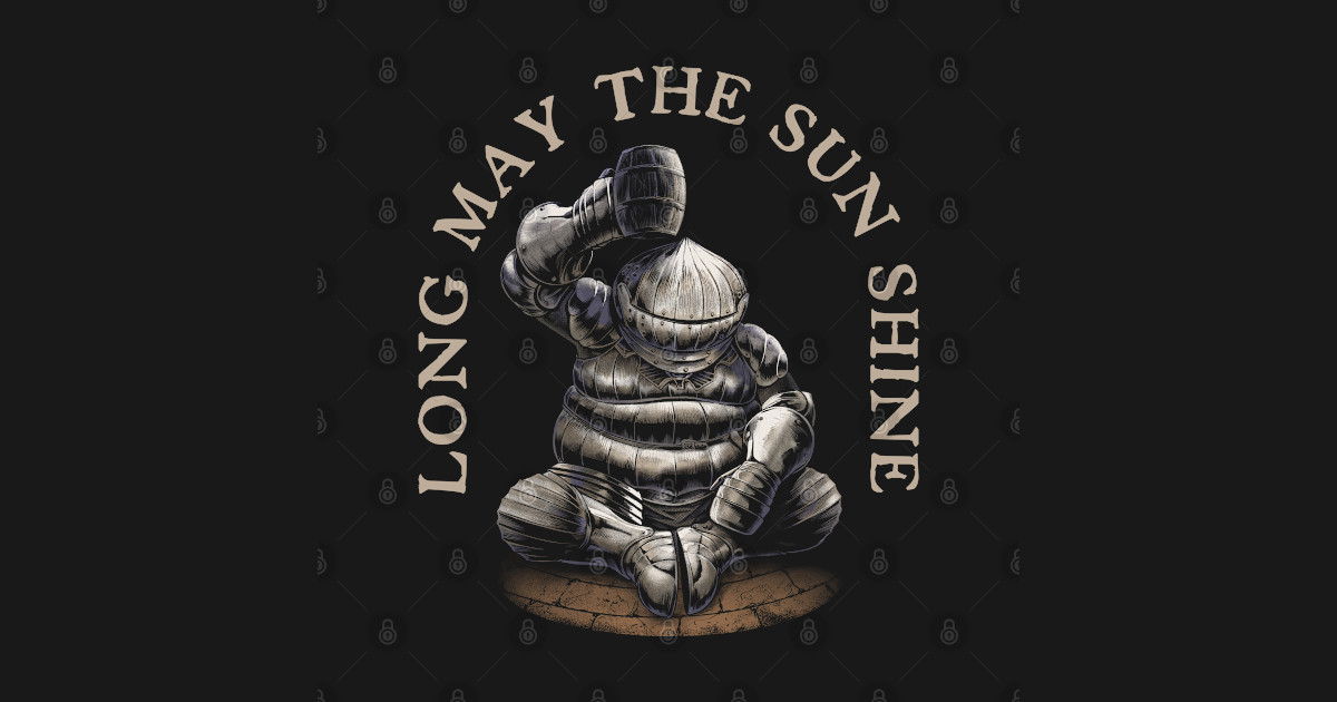 Siegward of Catarina - Long May The Sun Shine - Dark Souls - T-Shirt ...