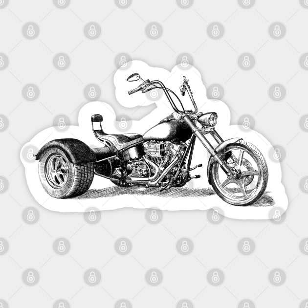 Trike - Sibosssr - Sticker | TeePublic