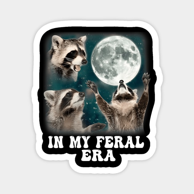In My Feral Era Racoons Howling At The Moon Meme - In My Feral Era ...