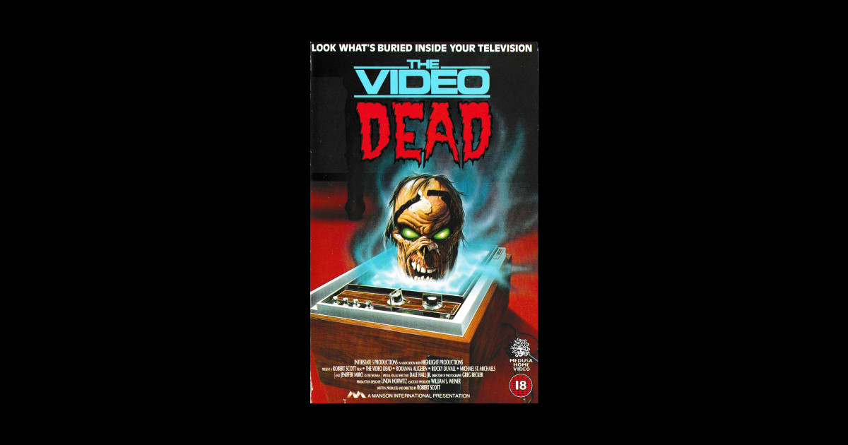 The Video Dead - Vhs - Sticker | TeePublic