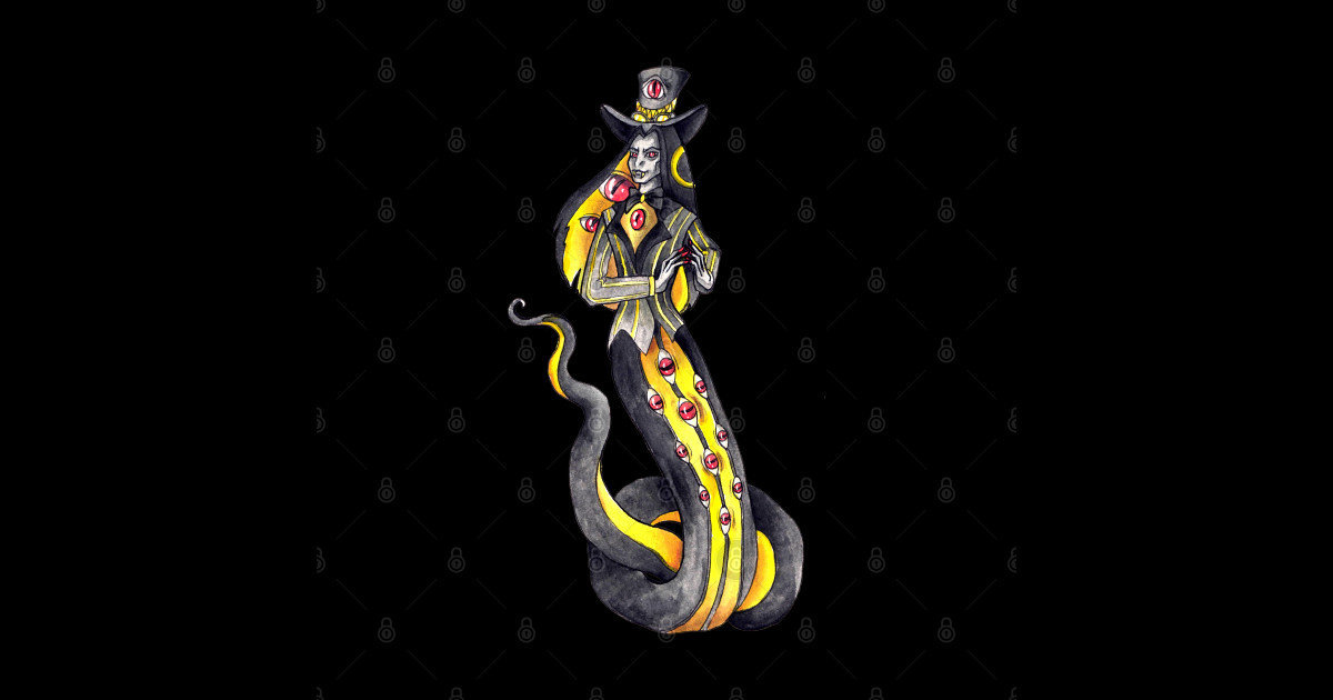 Sir Pentious - Hazbin Hotel - Sticker | TeePublic