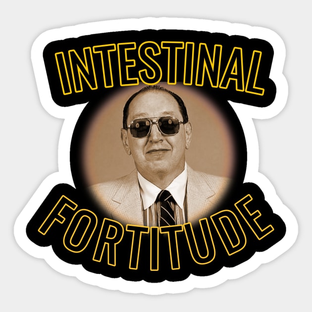 Intestinal Fortitude - Gorilla Monsoon - Gorilla Monsoon - Sticker ...