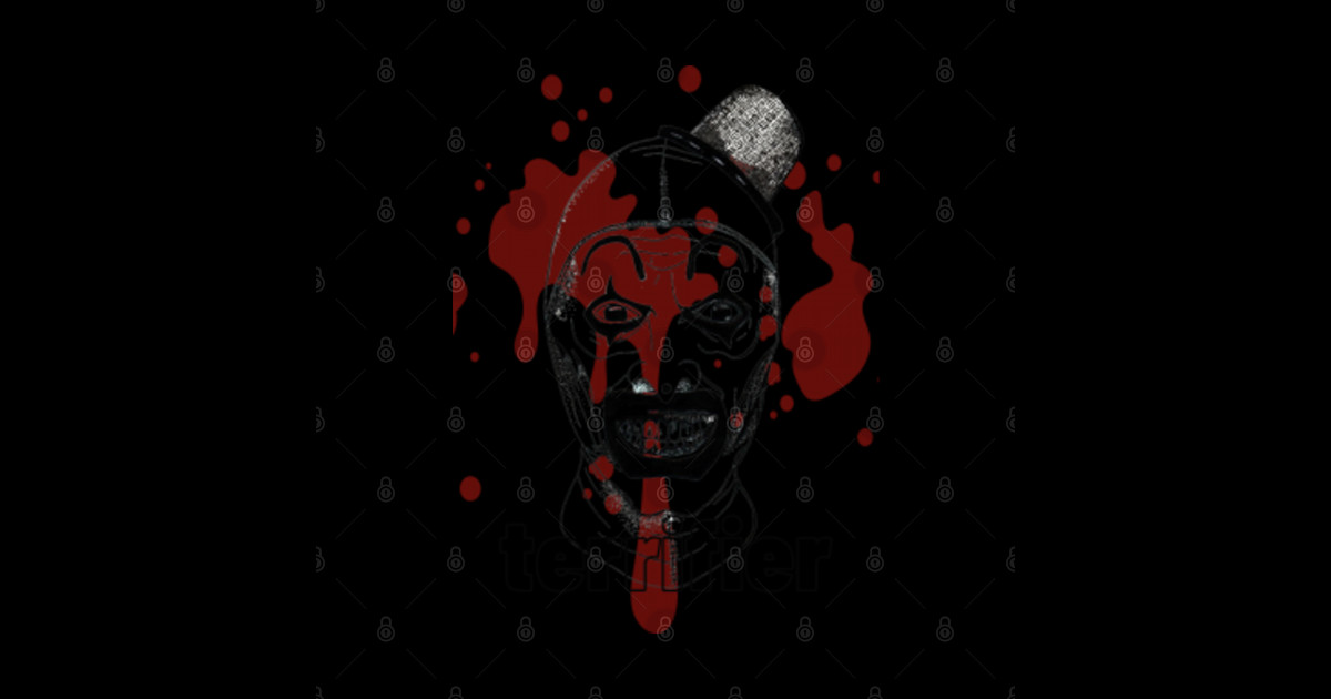 Terrifier Fan Art Terrifier Tapestry Teepublic