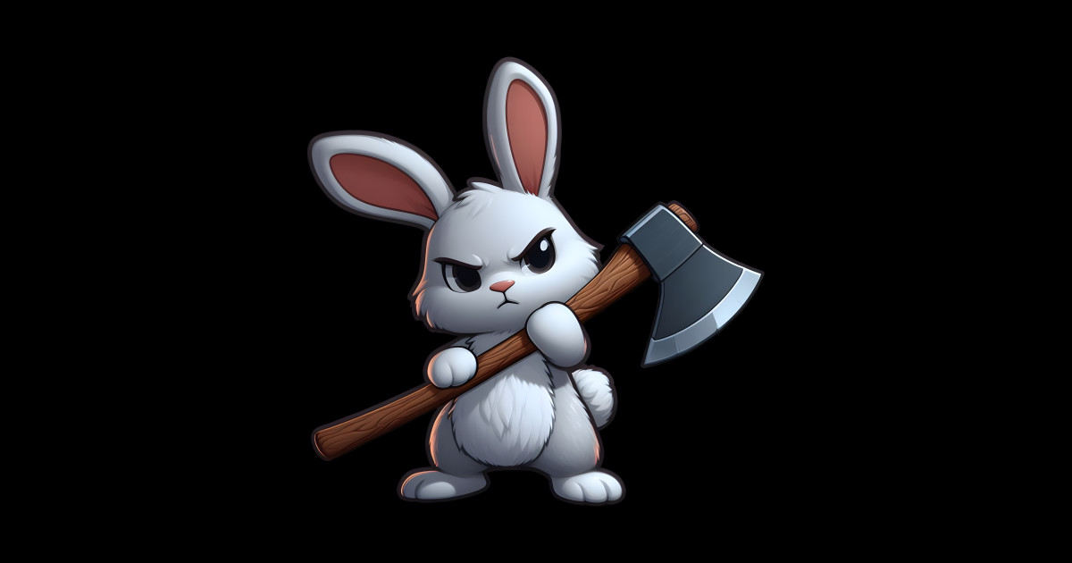 Tactical Bunny - Bunny - Sticker | TeePublic