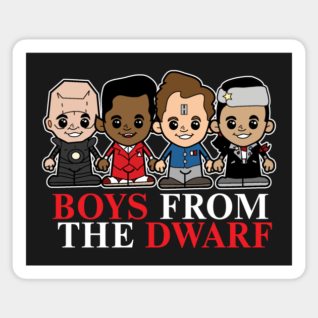 red dwarf cartoon