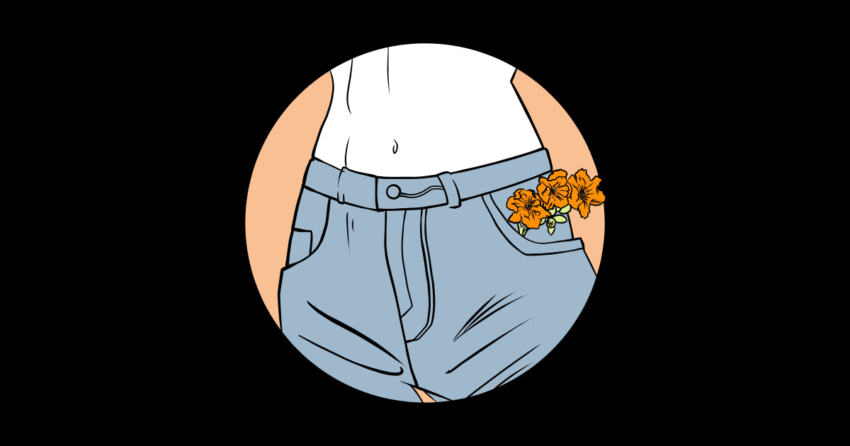 Belly Button - Belly - Sticker | TeePublic