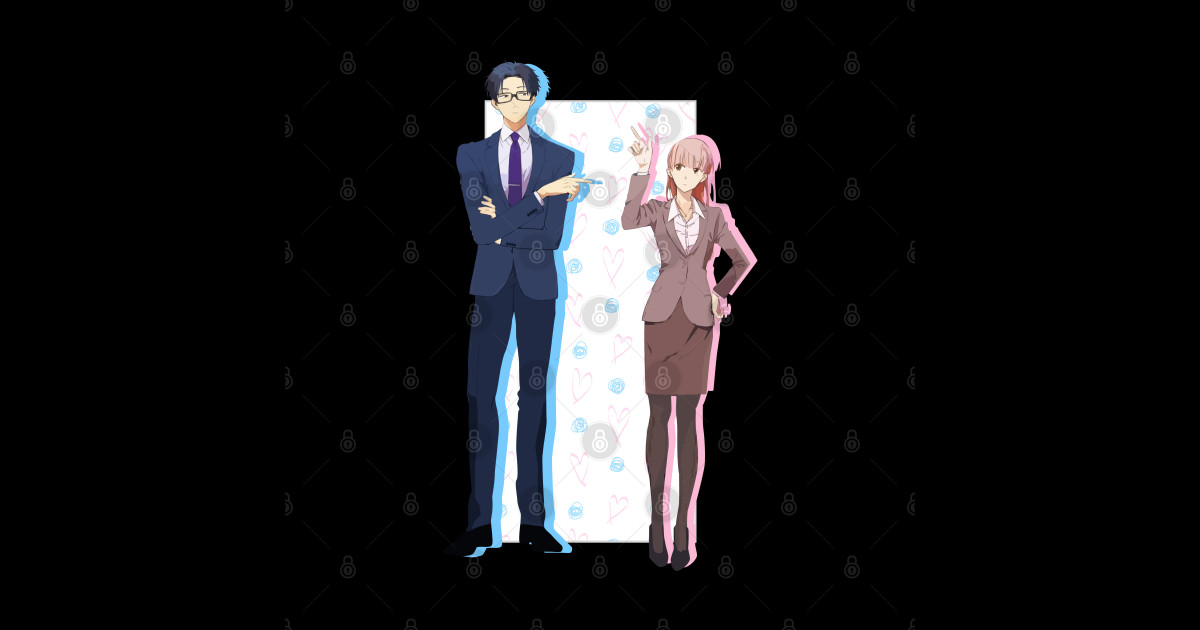 Wotakoi: Love Is Hard for Otaku - Wotakoi - Sticker | TeePublic