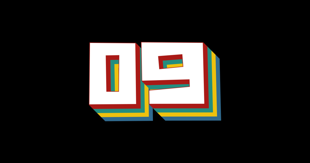 Number 9 - Number 9 - Sticker | TeePublic