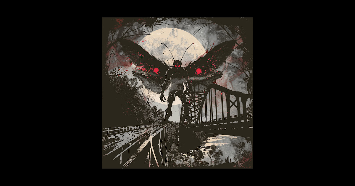 Mothman - Mothman - Sticker | TeePublic