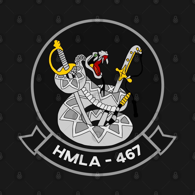 HMLA 467 THE SABERS - Squadron Patches - T-Shirt | TeePublic
