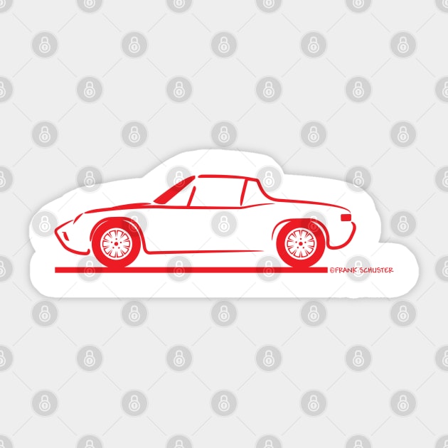 Porsche 914, 916, 914/6 - 914 - Sticker | TeePublic