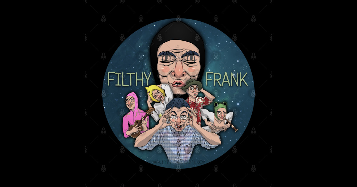PAPA FRANKU SQUAD - Filthy Frank - Sticker | TeePublic