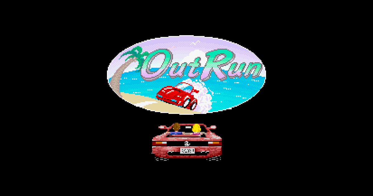 Out Run - Retro Gaming - Posters and Art Prints | TeePublic