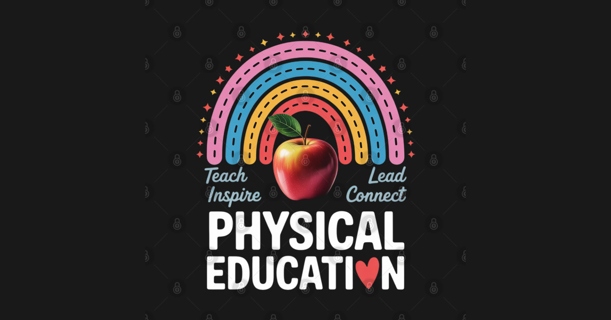 P.E. Teacher Boho Rainbow Physical Education Teacher - Pe Teacher Boho ...