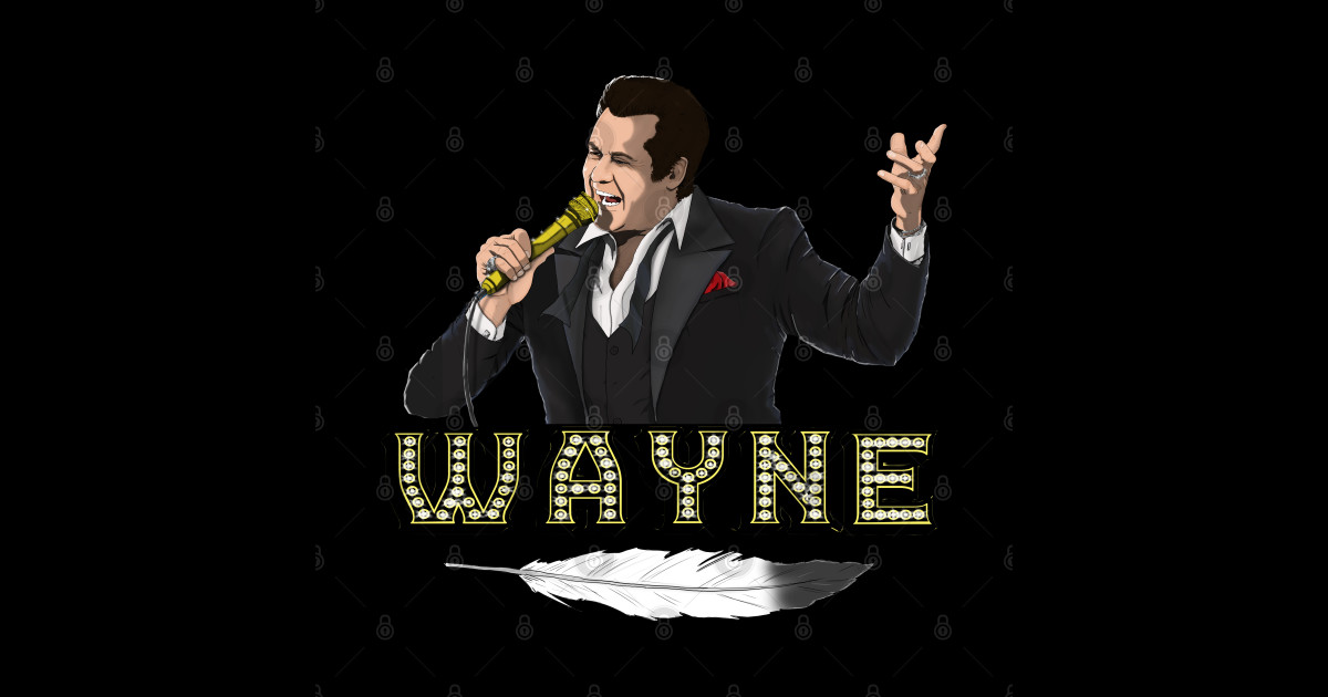 THE WAYNE - Wayne Newton - Sticker | TeePublic