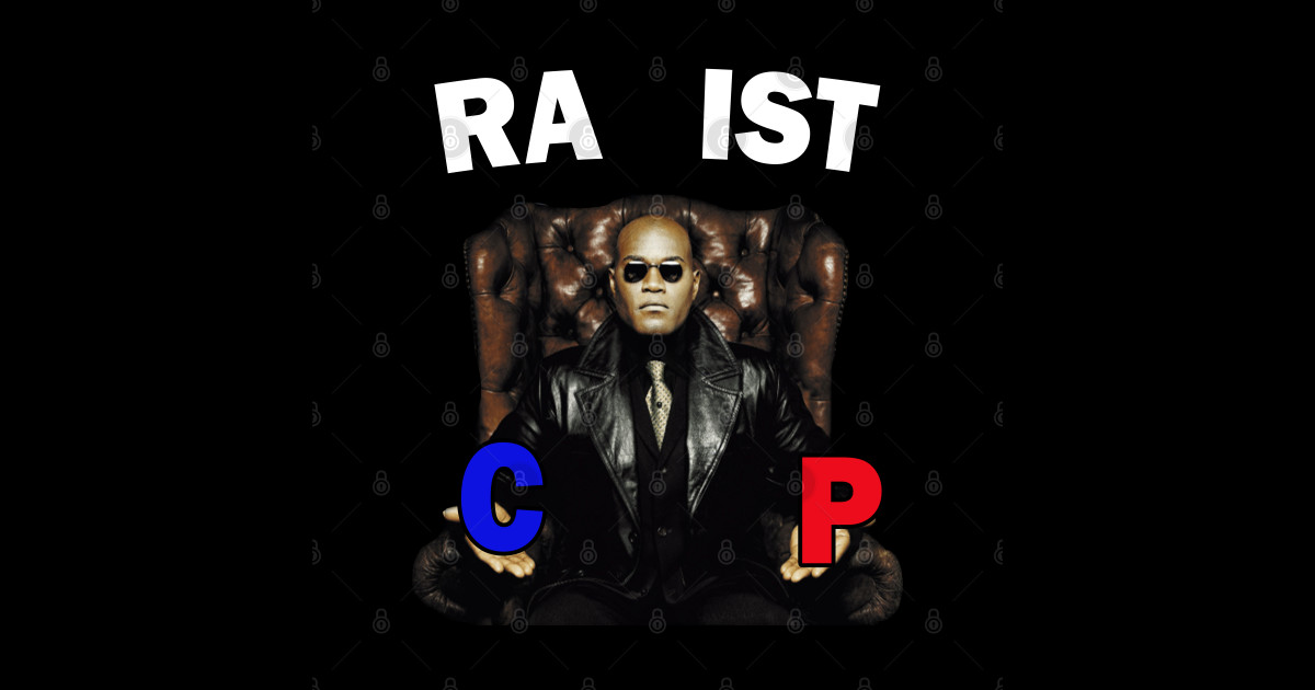 Offensive Morpheus Racist Rapist Matrix - Funny - Sticker | TeePublic