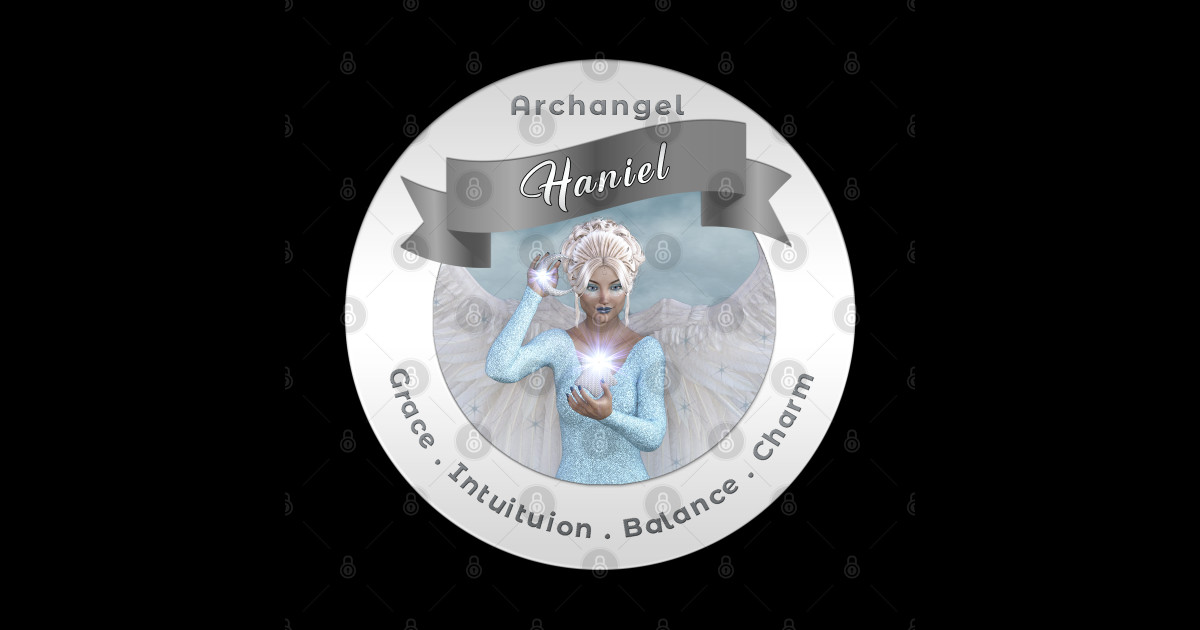 Archangel Haniel - Archangel Haniel - Sticker | TeePublic