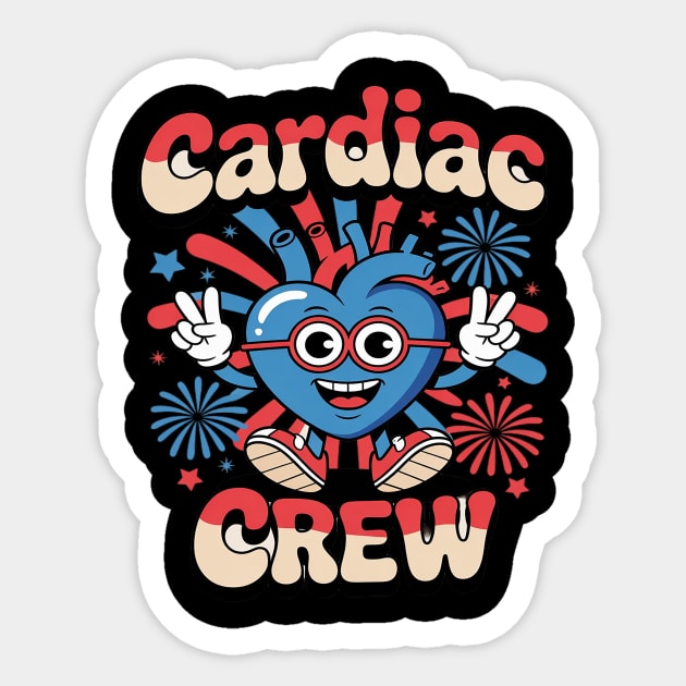 Cardiac Nurse 4th Of July Cardiac Crew Cardiology - Cardiac Nurse 4th ...