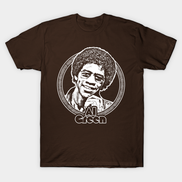Al Green // Retro 70s Style Fan Design - Al Green - T-Shirt | TeePublic