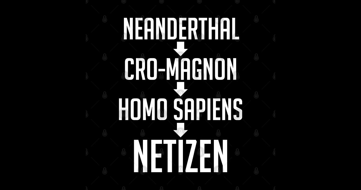 human evolution - Science - Sticker | TeePublic