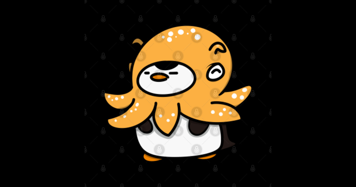Octo Hoodsie Lemon - Penguin - Sticker | TeePublic