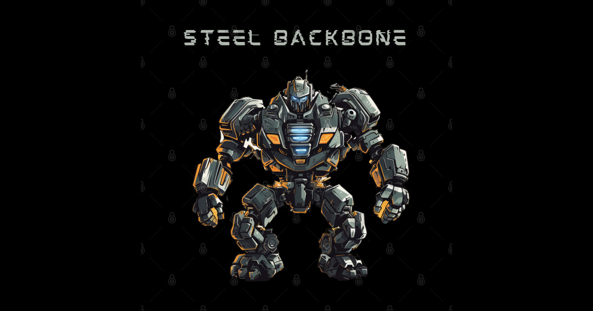 Futuristic Battle Robots Names of Power Steal Backbone - Futuristic ...