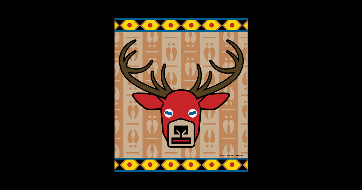 Regal Red Stag Emblem - Stag - Posters and Art Prints | TeePublic