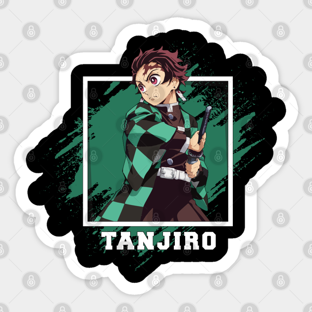 Tanjiro Kamado - Tanjiro - Sticker | TeePublic