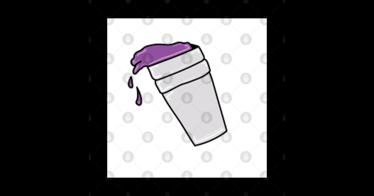 Lean In My Cup - Lean - Sticker | TeePublic