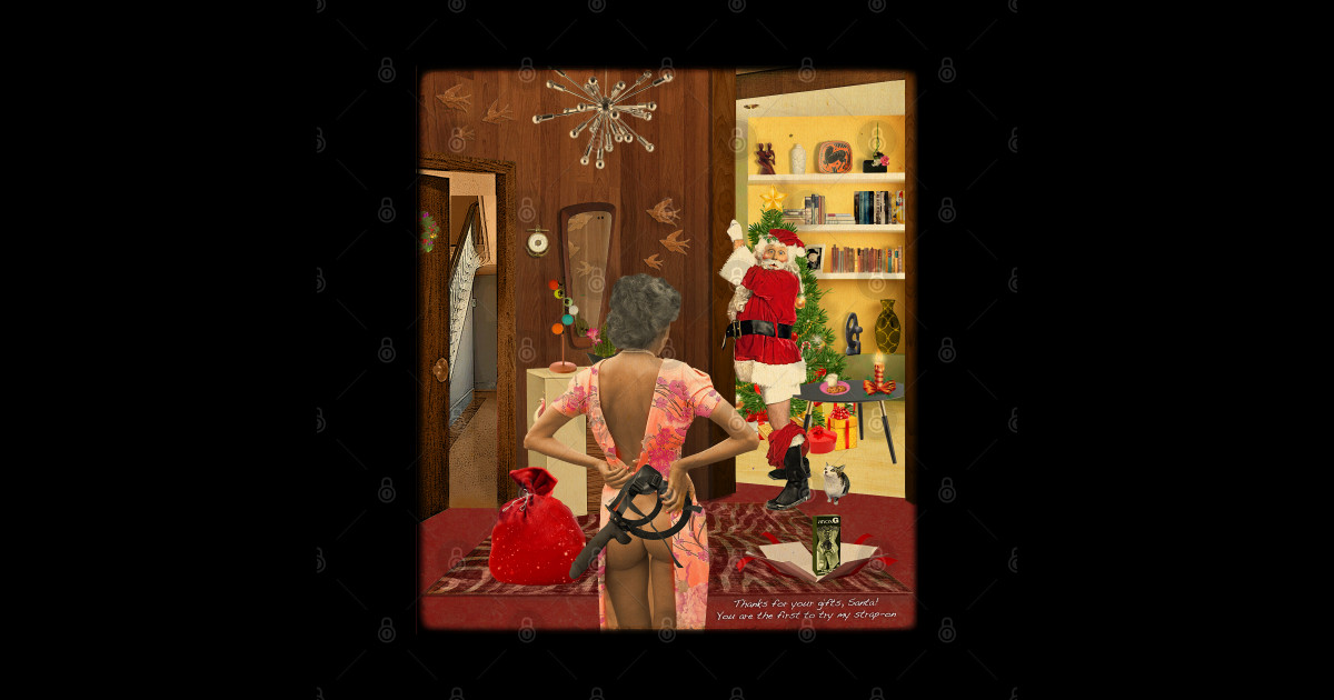 The New Strap On - Erotic Art - Sticker | TeePublic