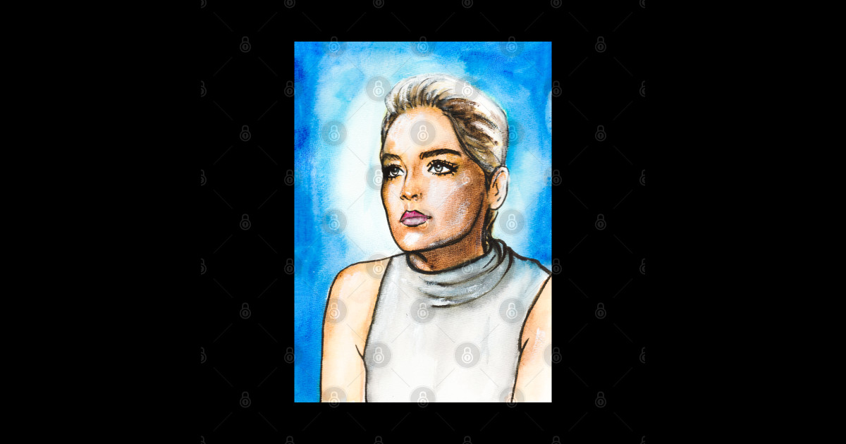 Sharon Stone - Sharon Stone - Sticker | TeePublic