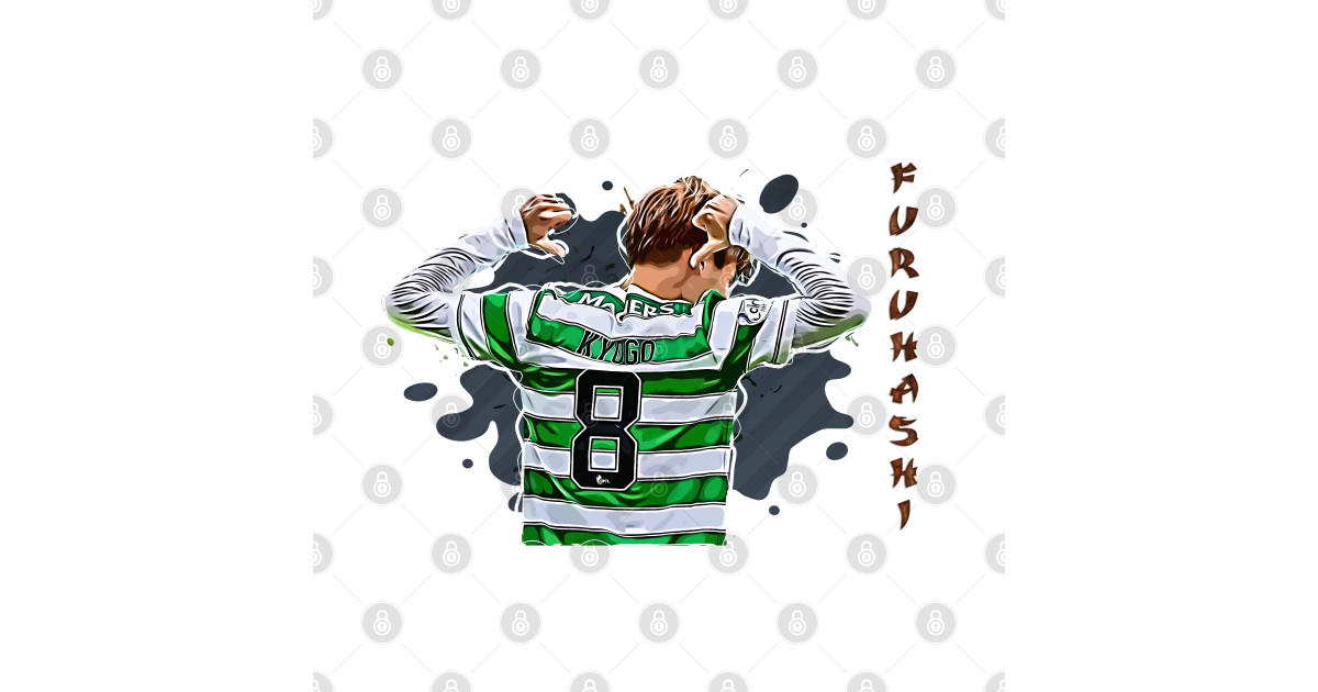 Kyogo Furuhashi - Celtic - T-Shirt | TeePublic