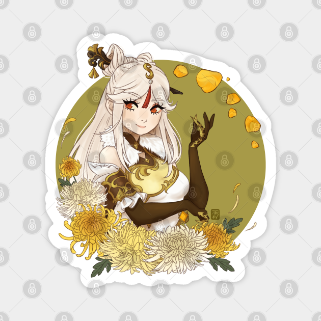 Ningguang, Genshin Impact - Genshin Impact - Magnet | TeePublic