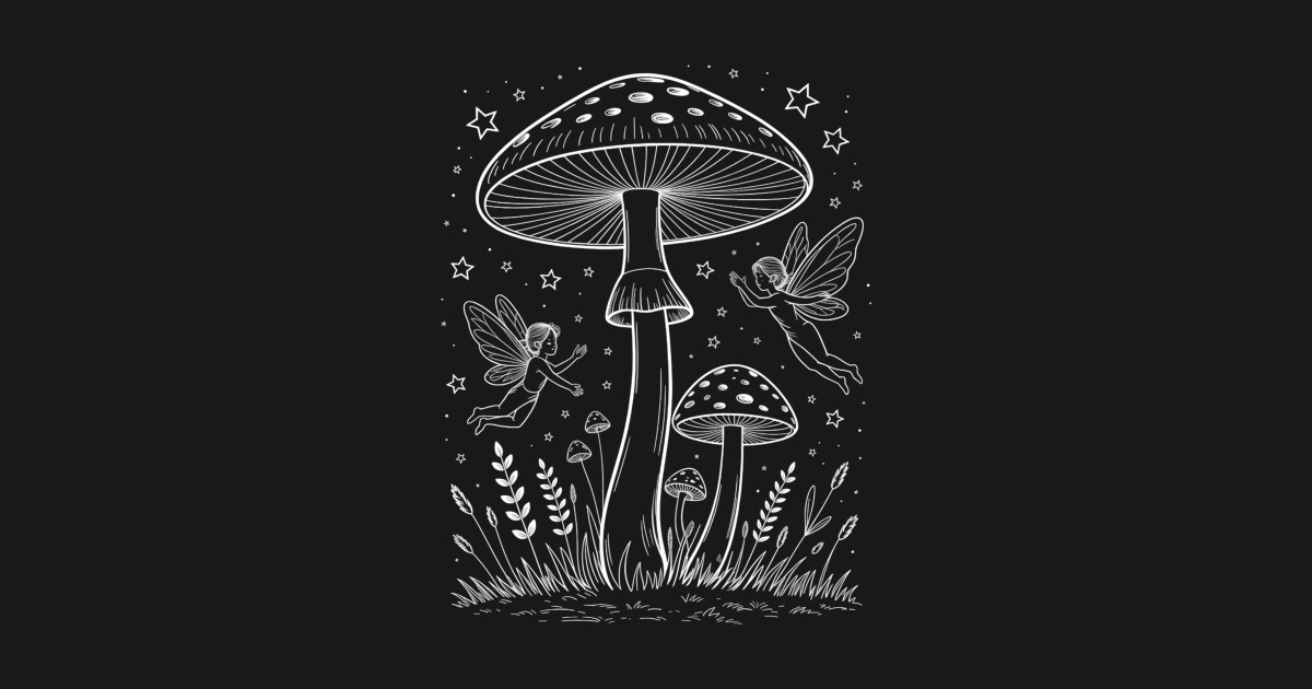 Fairycore Aesthetic Fairy Core Grunge Mushroom Moon Fairies - Fairycore ...