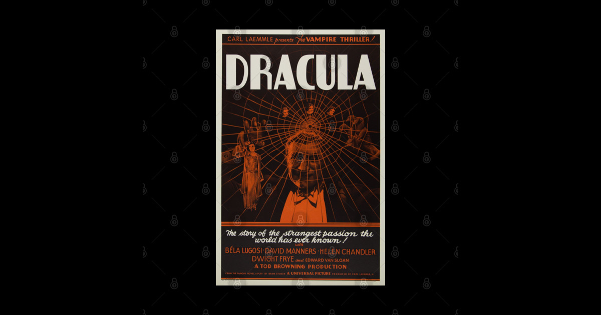 Movie poster for the movie Dracula - Dracula - Posters and Art Prints ...