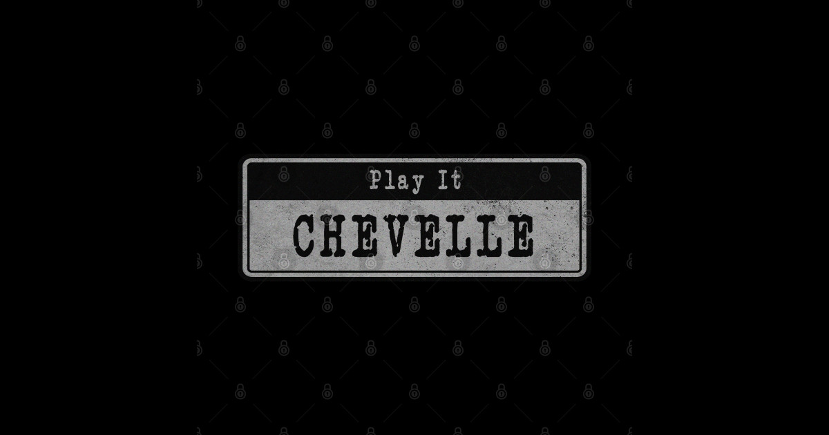 Chevelle Band // Vintage Fanart Tribute - Chevelle - Sticker | TeePublic