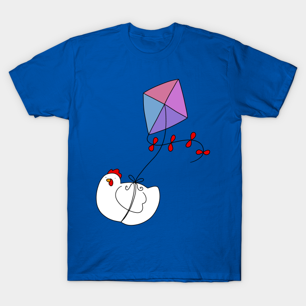 Kite Chicken - Chicken - T-Shirt | TeePublic