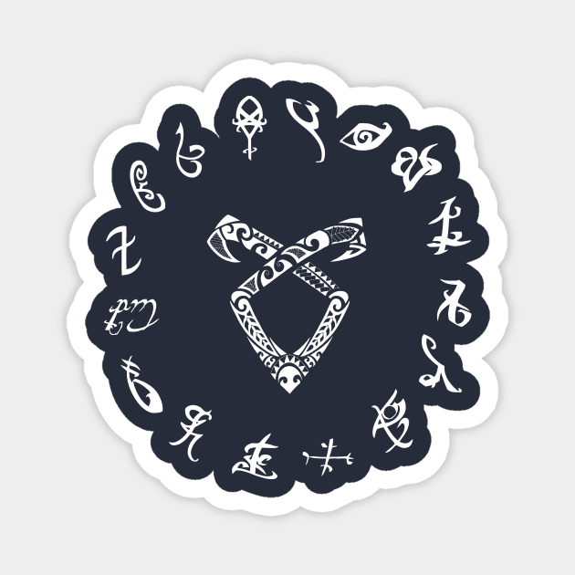 shadowhunters symbol - Shadowhunter - Magnet | TeePublic