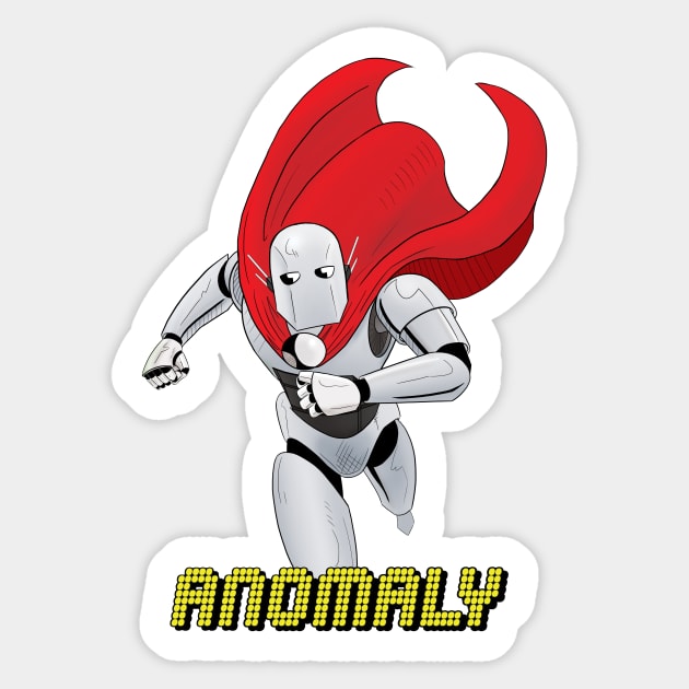 Anomaly - Robot - Sticker | TeePublic