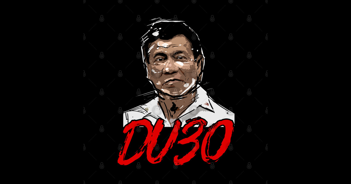 President DU30 - Duterte - Sticker | TeePublic