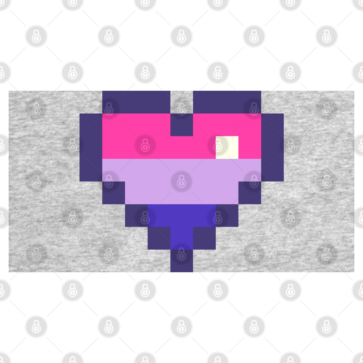 Bisexual Heart Pride Flag Pixel Art - Bisexual - Baseball T-Shirt ...