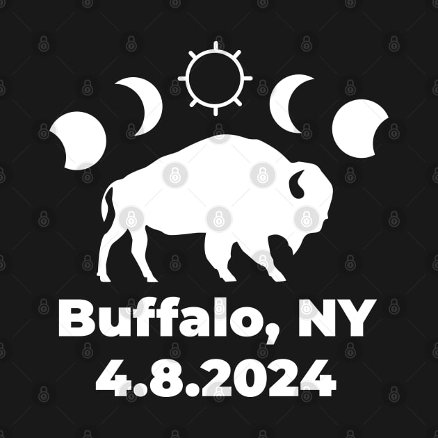 Buffalo 2024 Total Solar Eclipse - Total Solar Eclipse 2024 - T-Shirt ...