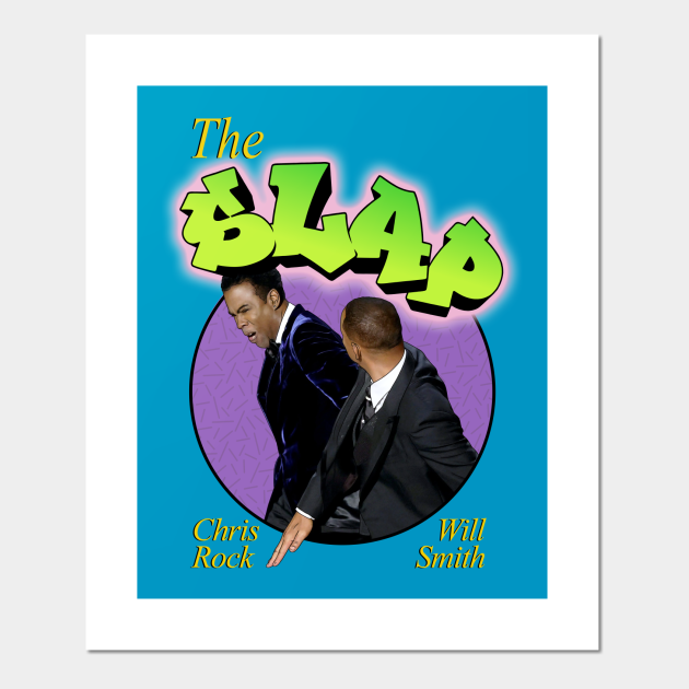 Will Smith and Chris Rock Oscar Slap - Oscars Will Smith - Posters and ...