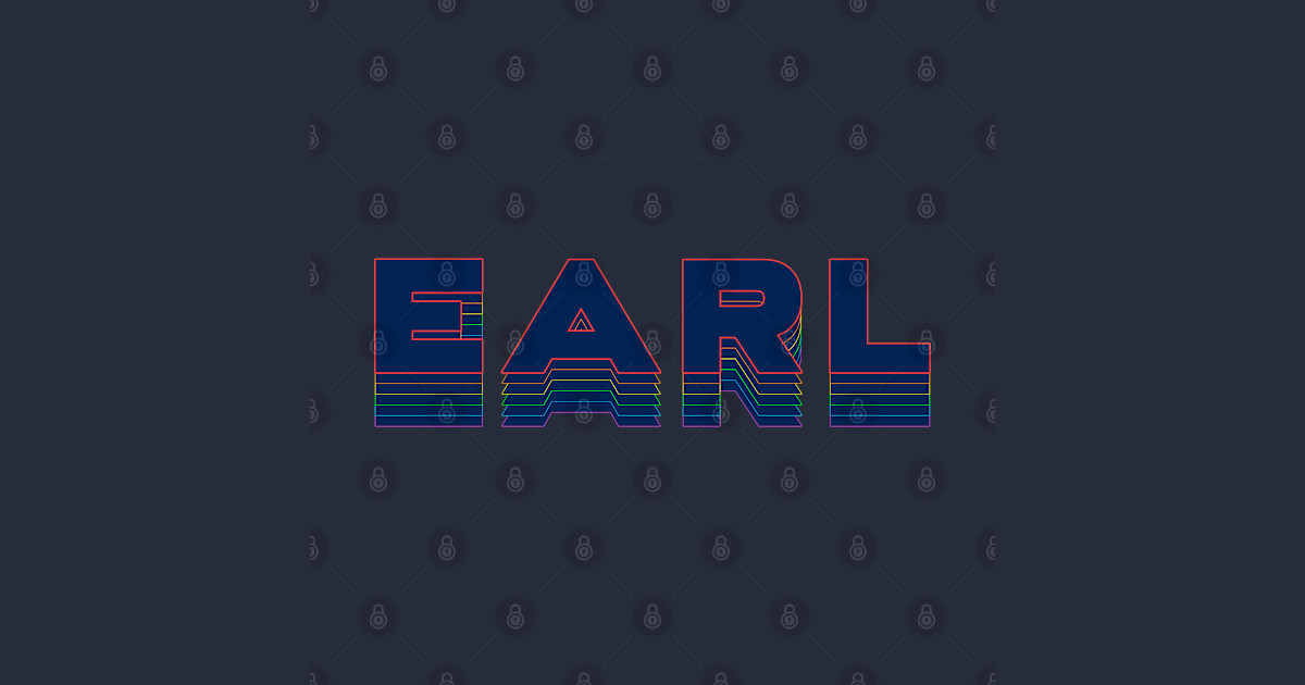 Earl Rainbow Pattern - Earl - T-Shirt | TeePublic