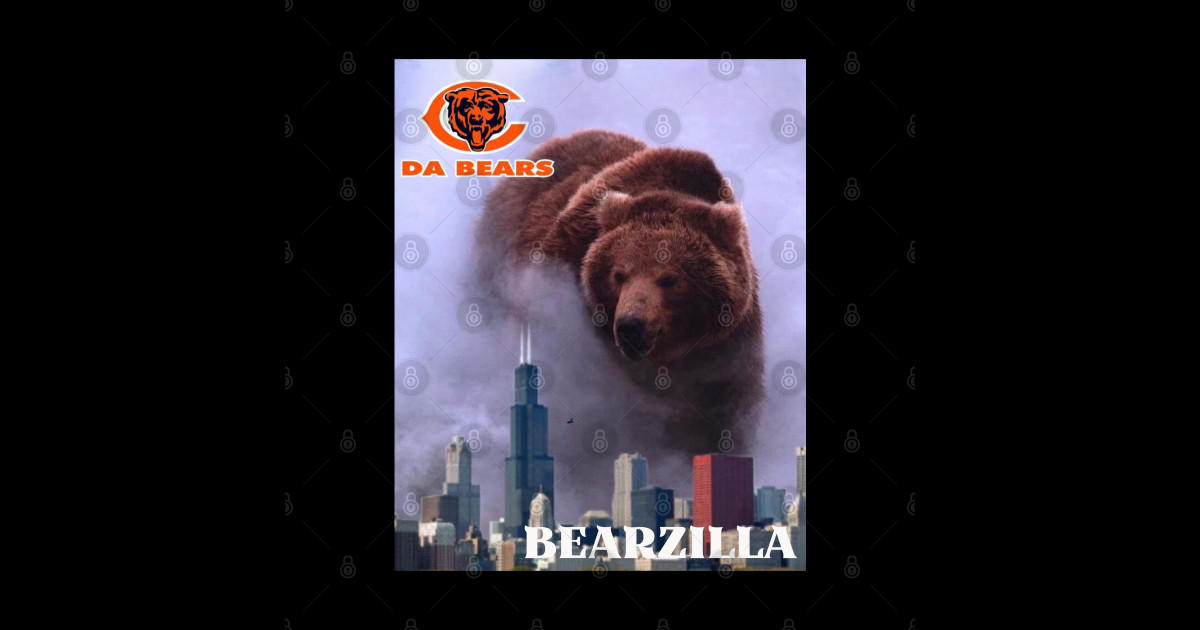 BEARZILLA,DA BEER - Bearzillada Beer - Sticker | TeePublic