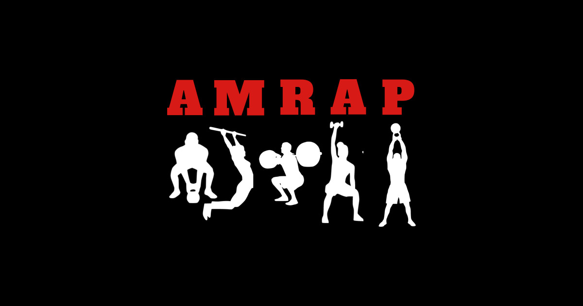 AMRAP Workout - Amrap Crossfit - Sticker | TeePublic