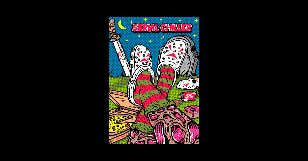 Serial Chiller - Chill - Sticker | TeePublic