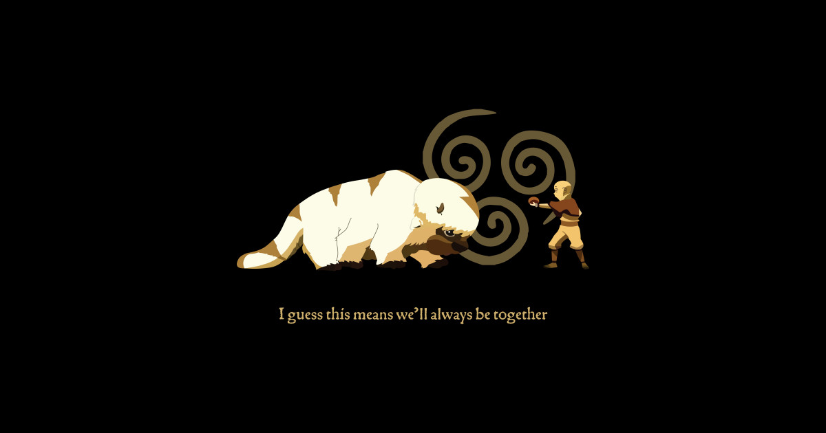 Appa And Aang - Avatar The Last Airbender - Posters and Art Prints ...