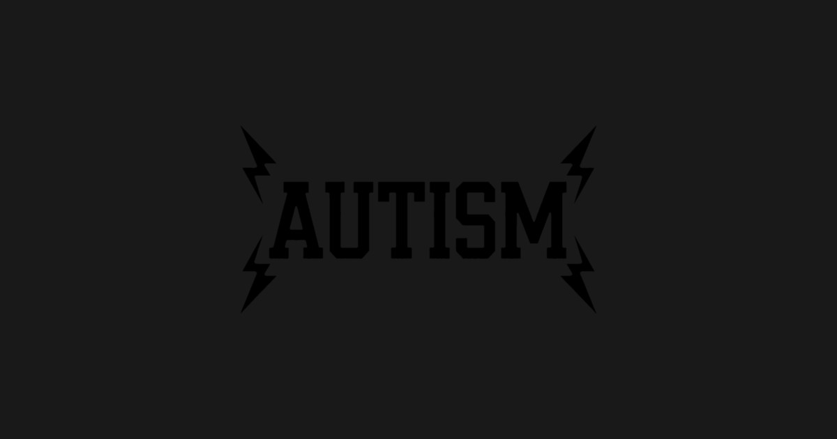 Autism Metal Rock Meme - Autism Metal Rock Meme - T-Shirt | TeePublic